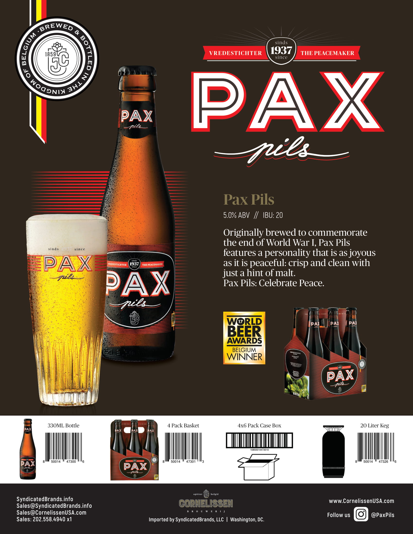 Distributors | Cornelissen USA